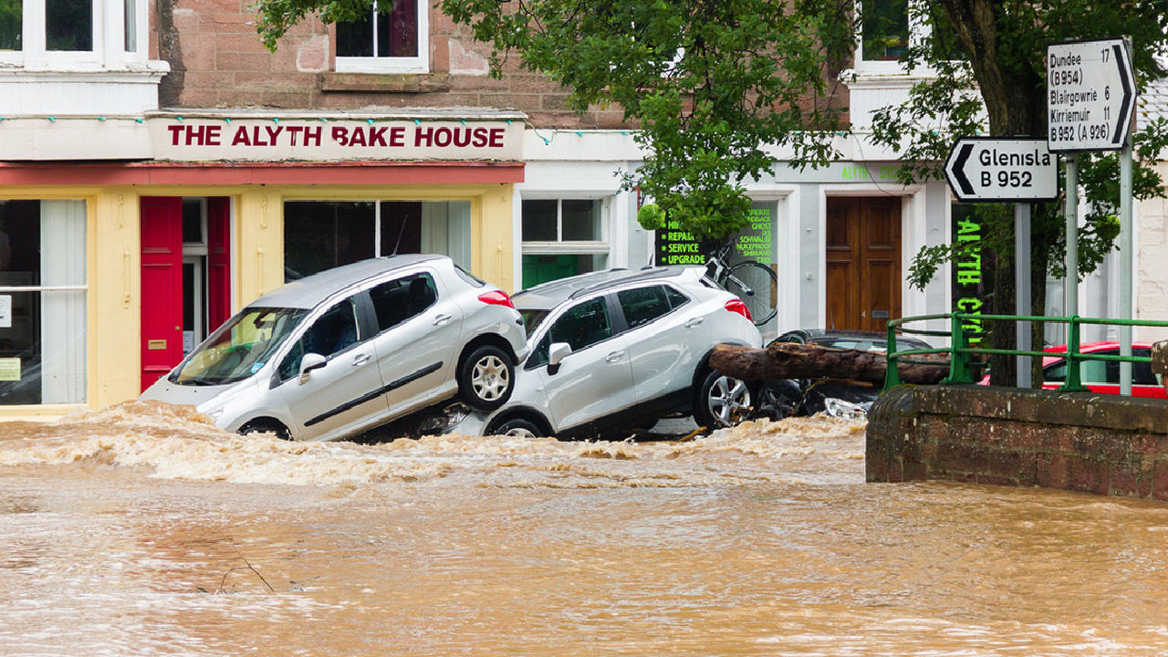Met Office Warns Of Flooding Heavy Rain And Strong Winds Across Scotland