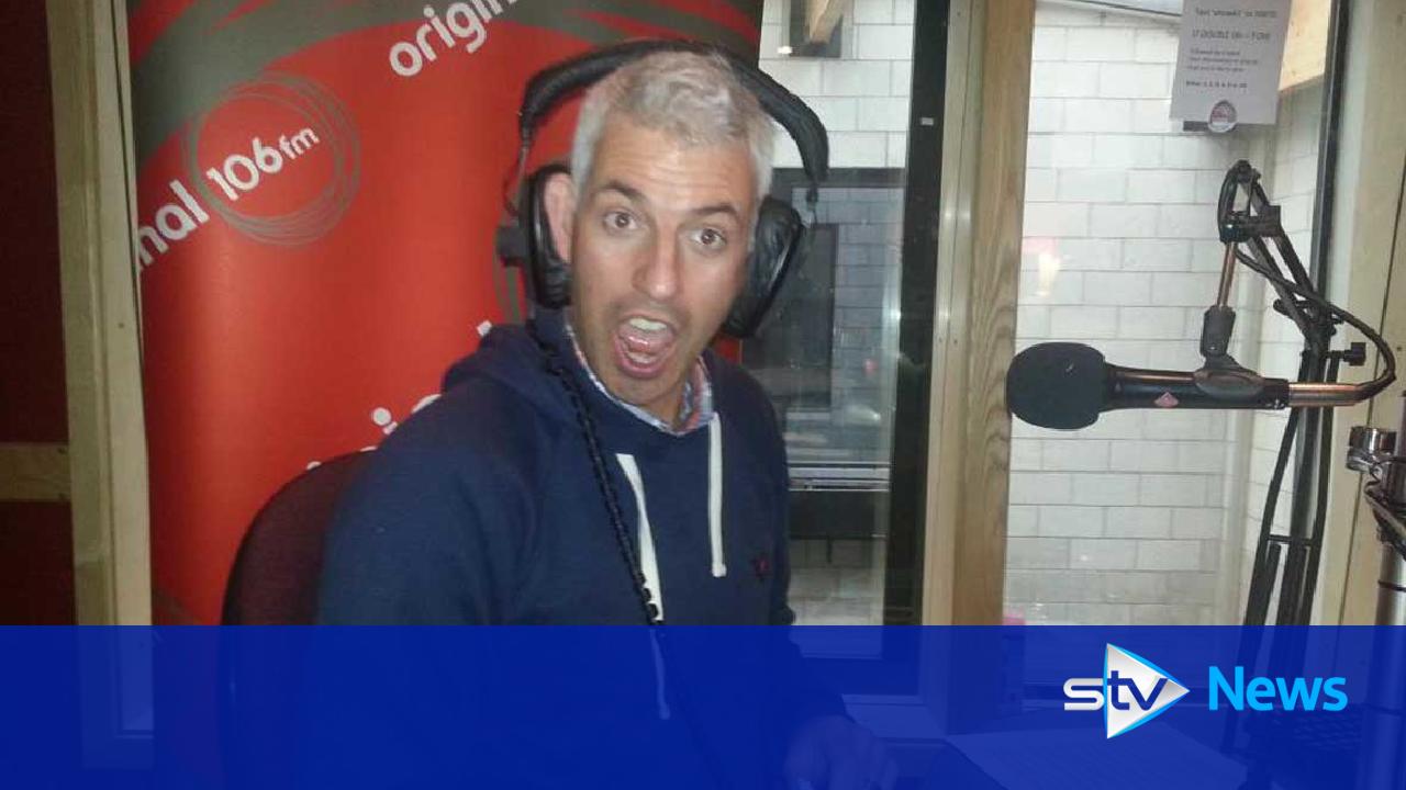 STV presenter Chris Harvey completes marathon radio broadcast