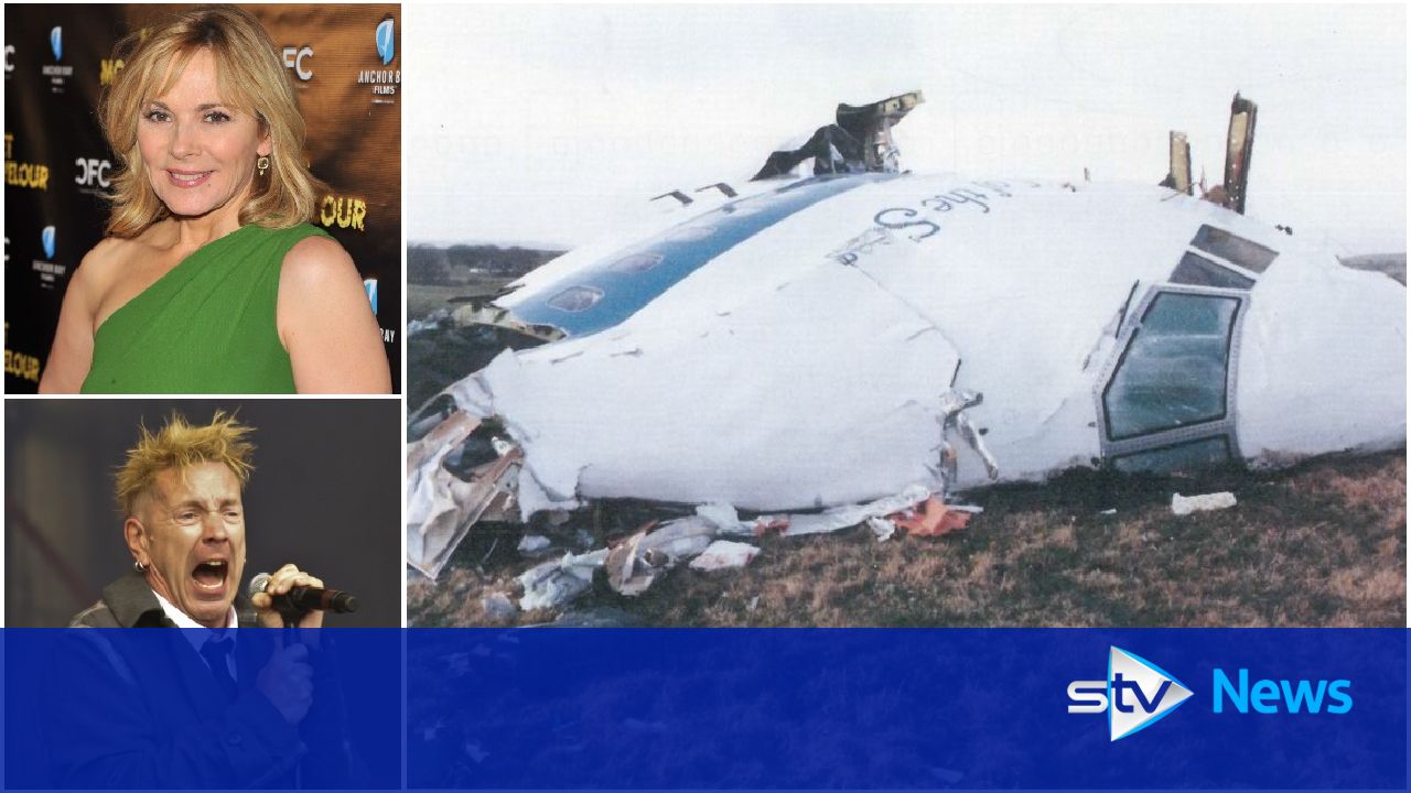 Stars who cheated death on doomed Lockerbie flight