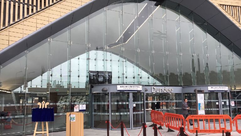New £38m Dundee railway station officially opens to public