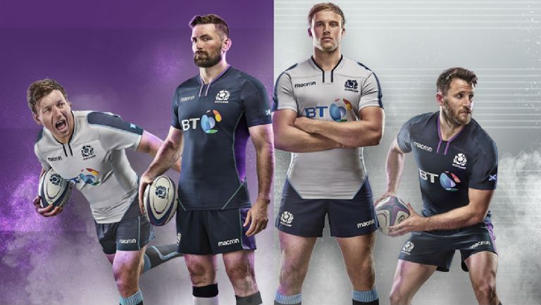 Scottish Rugby unveil new kits for 2018/19 season