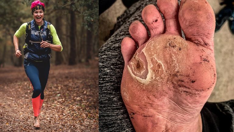 Barefoot athlete completes 2620-mile run to inspire girls – STV News Barefoot athlete completes 2620-mile run to inspire girls – STV News